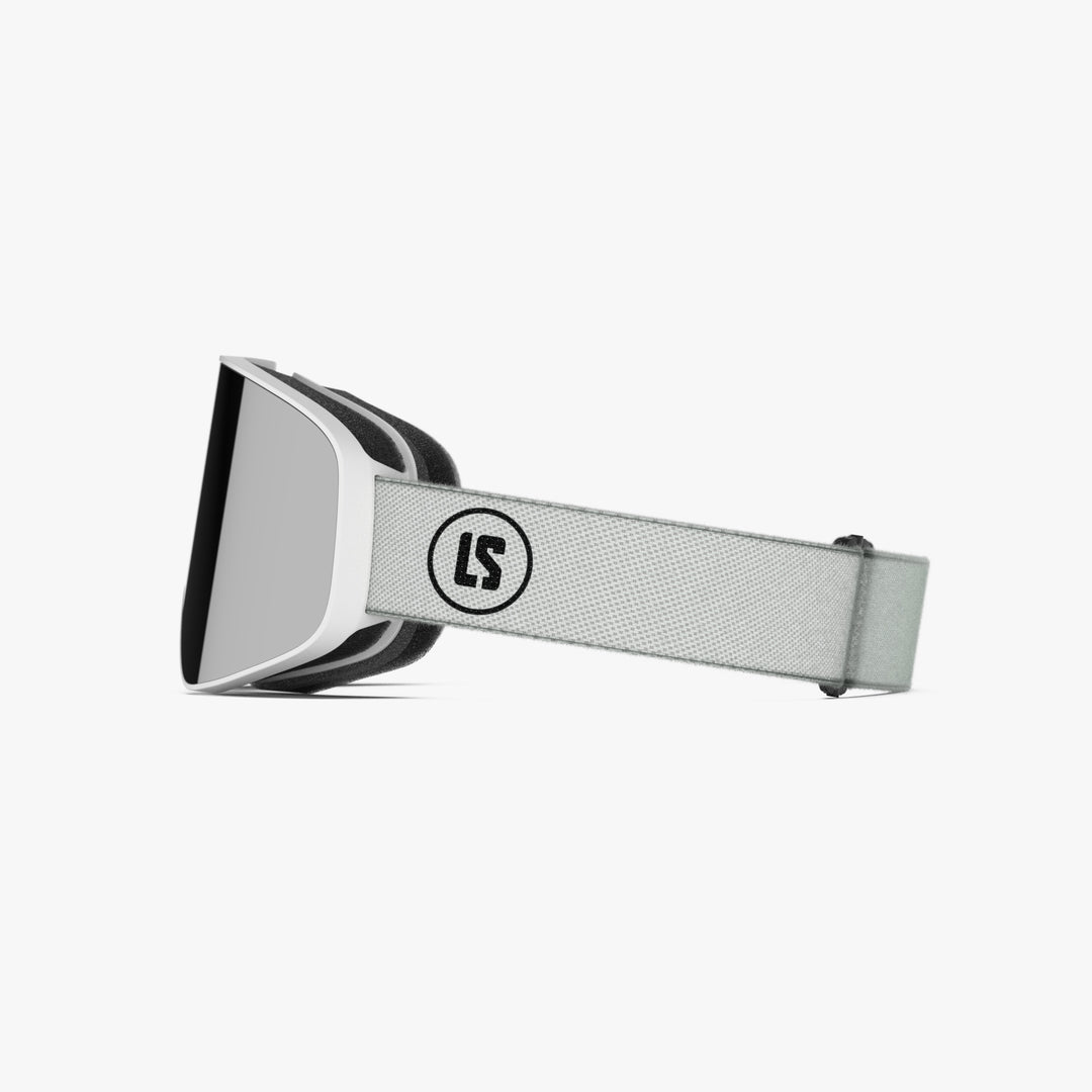 Masque de ski et snowboard | Loubsol LS3 Standard Blanc Tissé